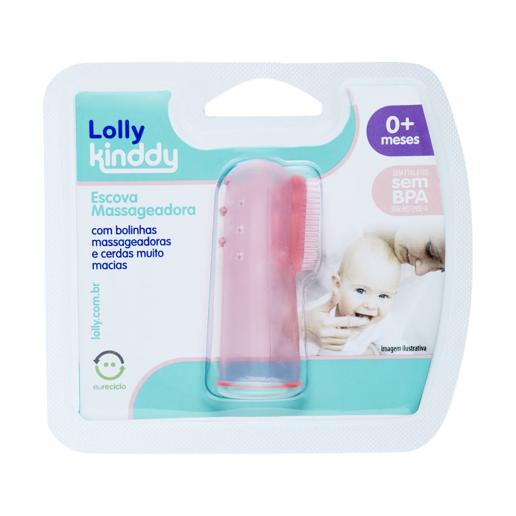 Escova Massageadora - Lolly Kinddy